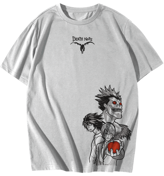 Death Note Embroidered T-Shirt– Bearbroidery Clothing